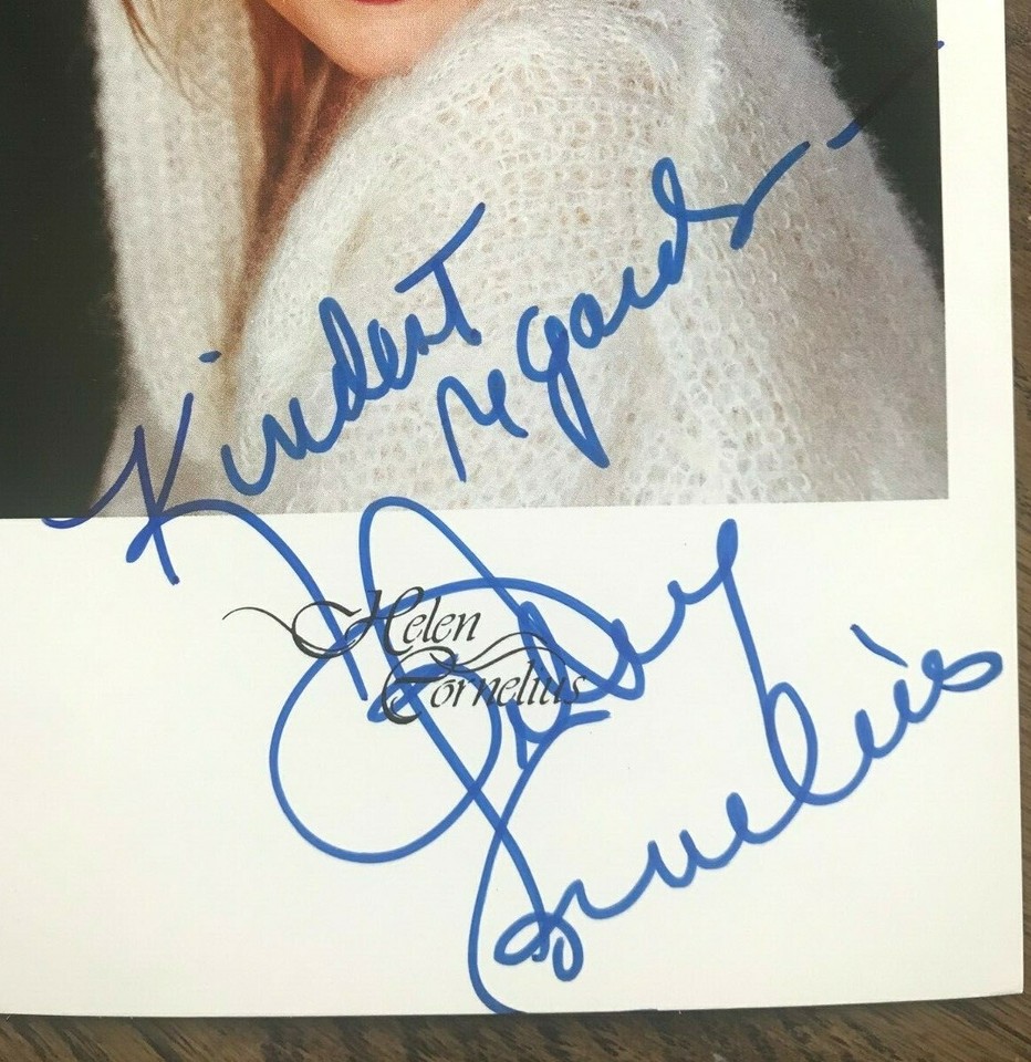 HELEN CORNELIUS Signed 5 x 8 Photo Country Singer duets with JIM ED ...