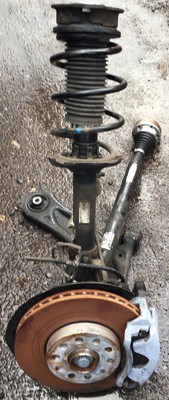 VW GOLF MK7 MK7.5 COMPLETE SUSPENSION LEG HUB STRUT DRIVERS RIGHT A3 8V ...