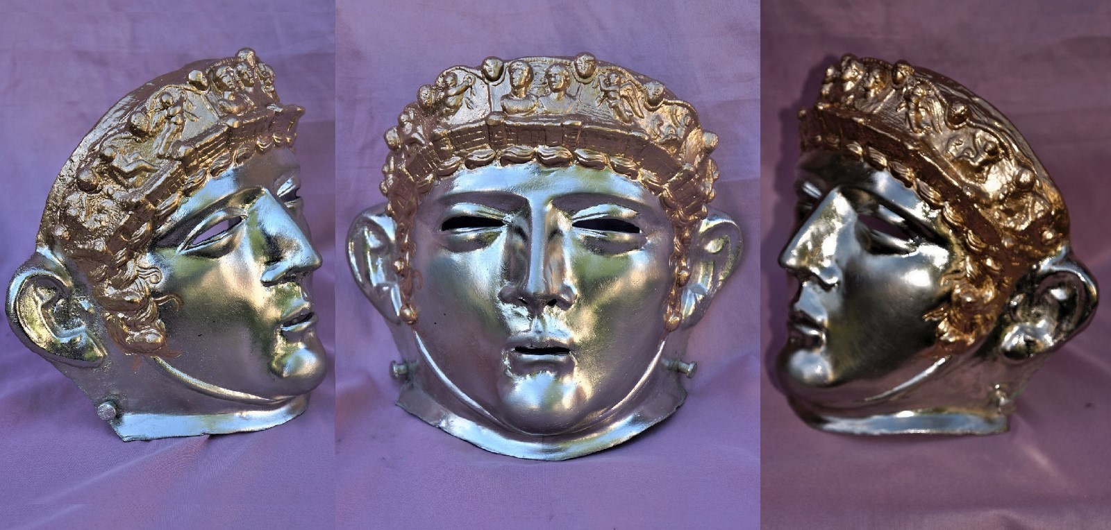 Roman Standard Bearer Signifer Masked Sports Cavalry Helmet Armor ...