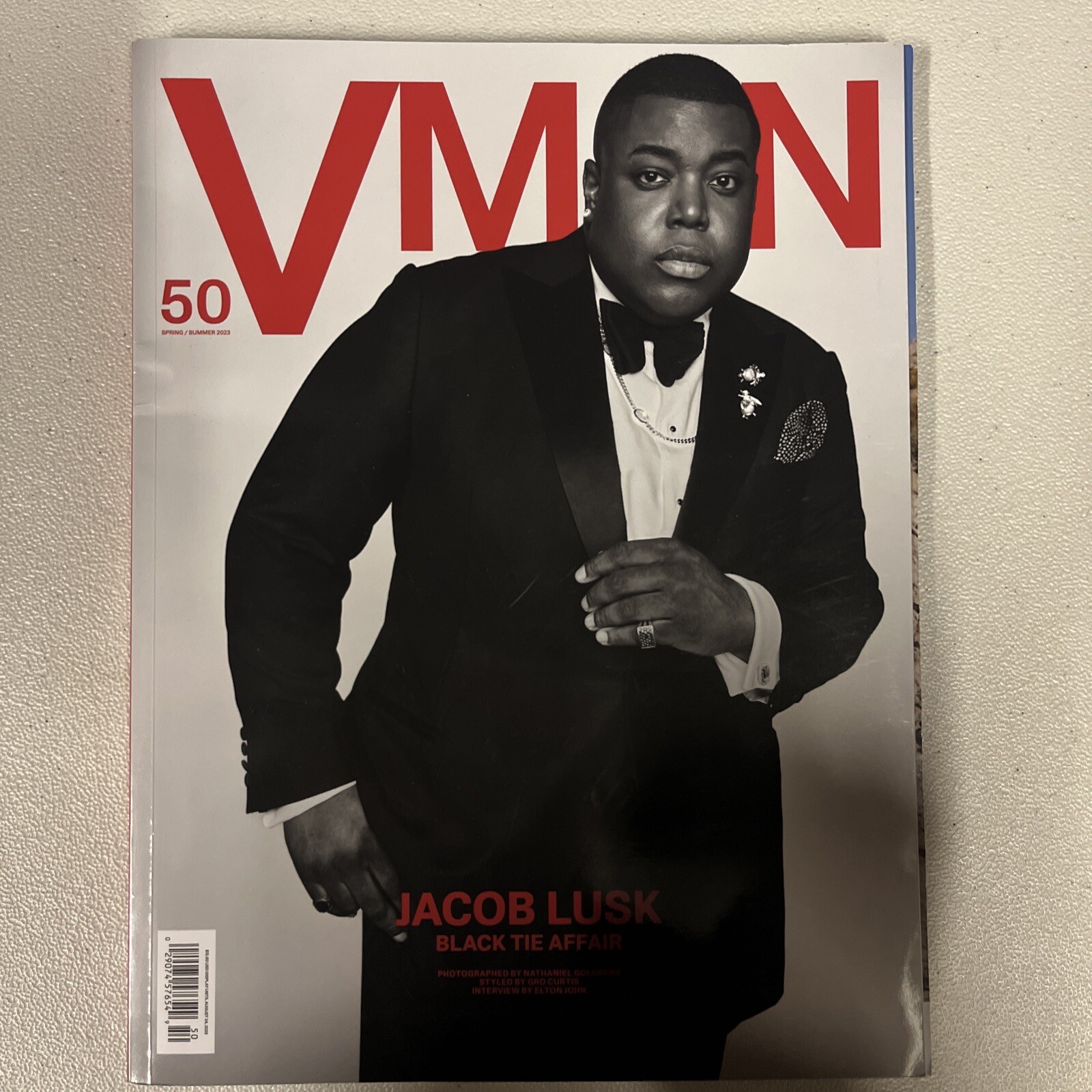 V MAN MAGAZINE ISSUE 50 2023 BLACK TIE AFFAIR JACOB LUSK | eBay