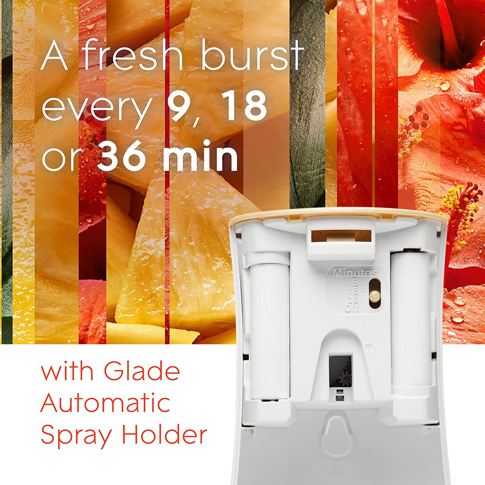 Glade Automatic Spray Refill, Air Freshener for Home and Bathroom ...
