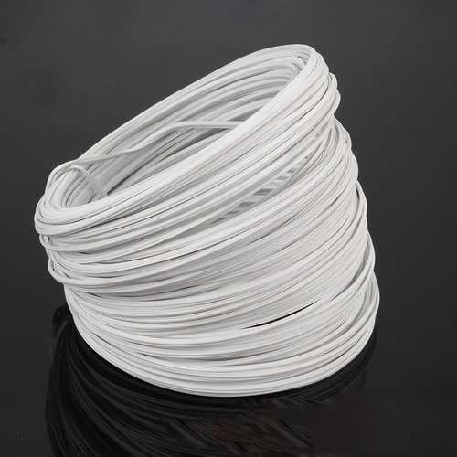 1 Roll 15M-100M Plastic Coated Iron Wire Twist Ties Cable Wrap ...