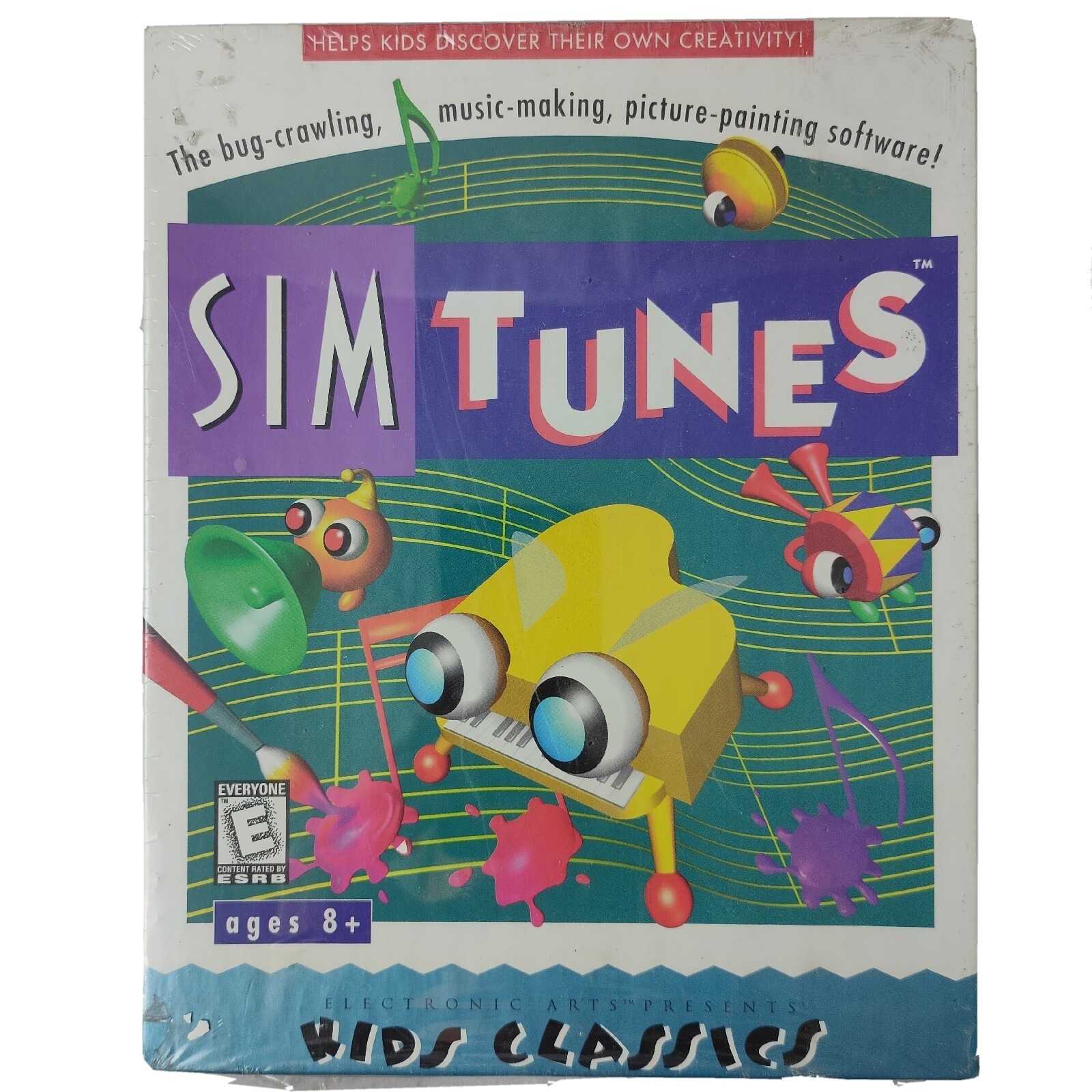SIMTUNES Sim Tunes PC Software by Maxis - Rare - Vintage Big Box Retail ...