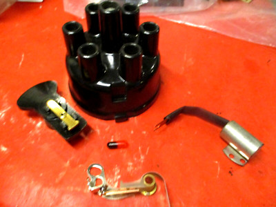 DODGE & TRUCK -MOPAR--1940-1956- DISTRIBUTOR CAP & ROTOR-POINT ...
