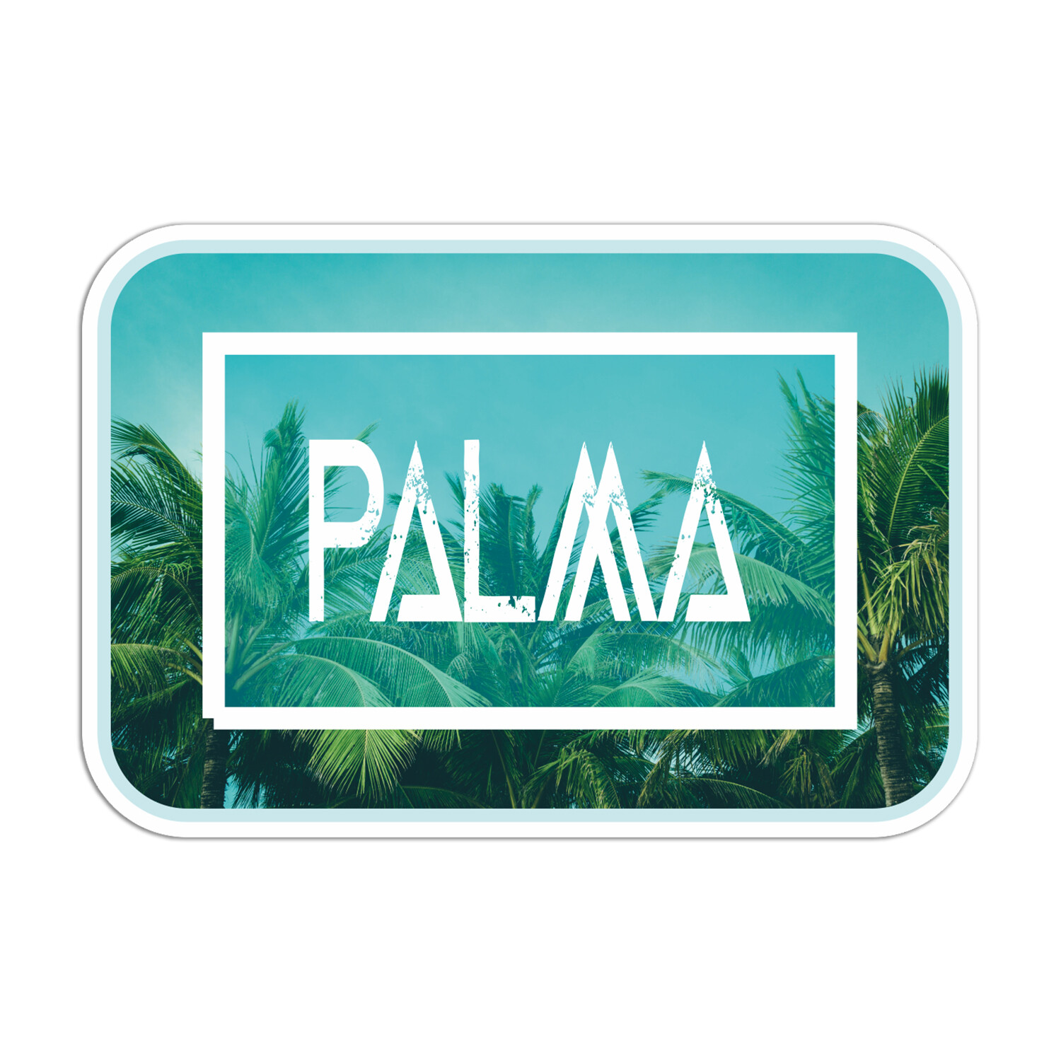2 x 10cm Palma Spain Fun Vinyl Stickers - Travel Sticker Laptop Luggage ...