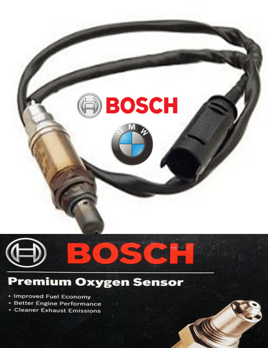 BMW O2 Oxygen Sensor REAR/DOWNSTREAM Genuine Bosch OEM Plug E46/M54 02 ...
