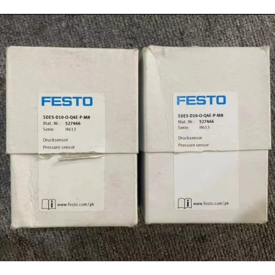 US FREE TAX New FESTO SDE5-D10-O-Q4E-P-M8 527466 Pressure Sensor | eBay