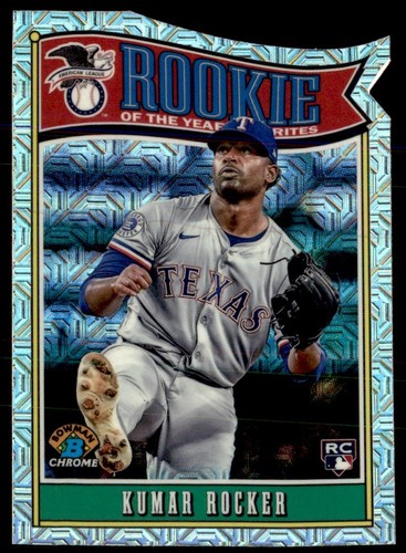 2025 Bowman Rookie of the Year Favorites Mojo Kumar Rocker Texas ...