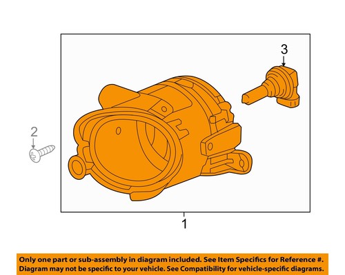 GM OEM 14-17 Regal Front Lamps Fog Lamps-Fog Lamp Assy 22865974 | eBay
