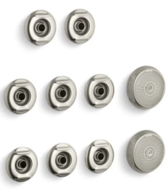 Kohler RiverBath K-9398-BN Brushed Nickel Whirlpool Jet Kit w/8 Jets | eBay