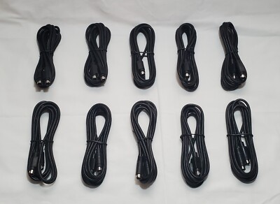 10 Pack S-Video Cables Male to Male Aprox. 8 ft Long | eBay