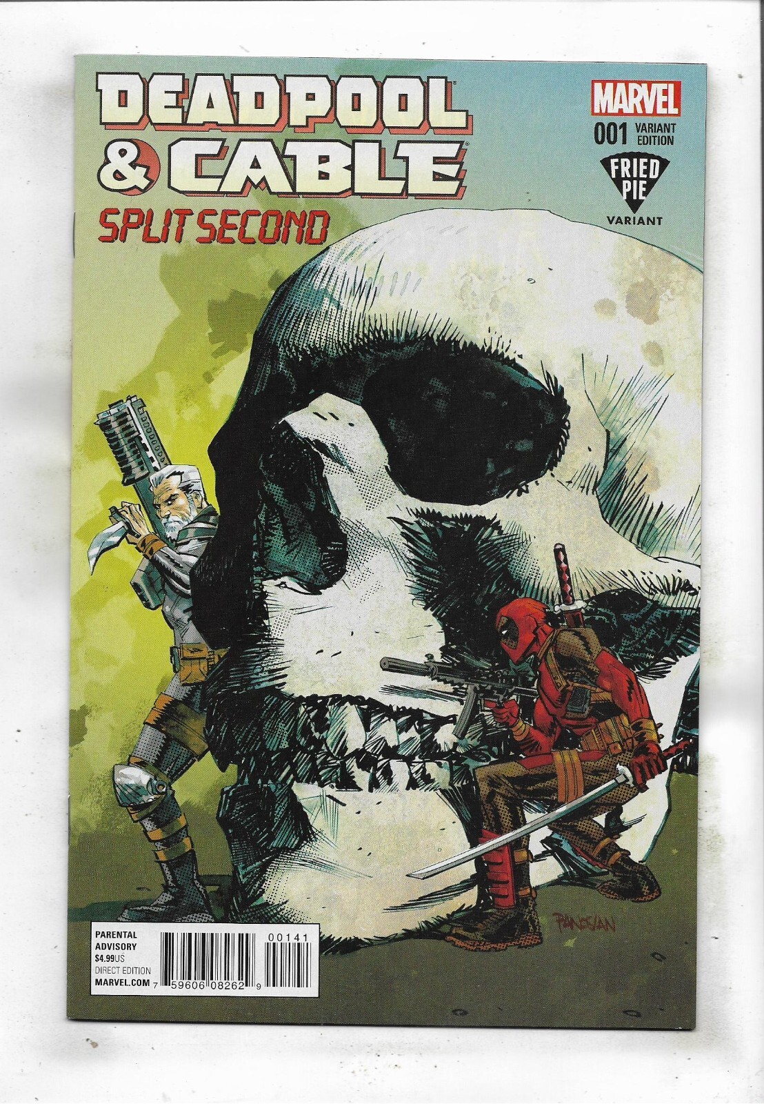 Deadpool & Cable Split Second 2016 #1 Fried Pie Variant Fine/Very Fine | eBay