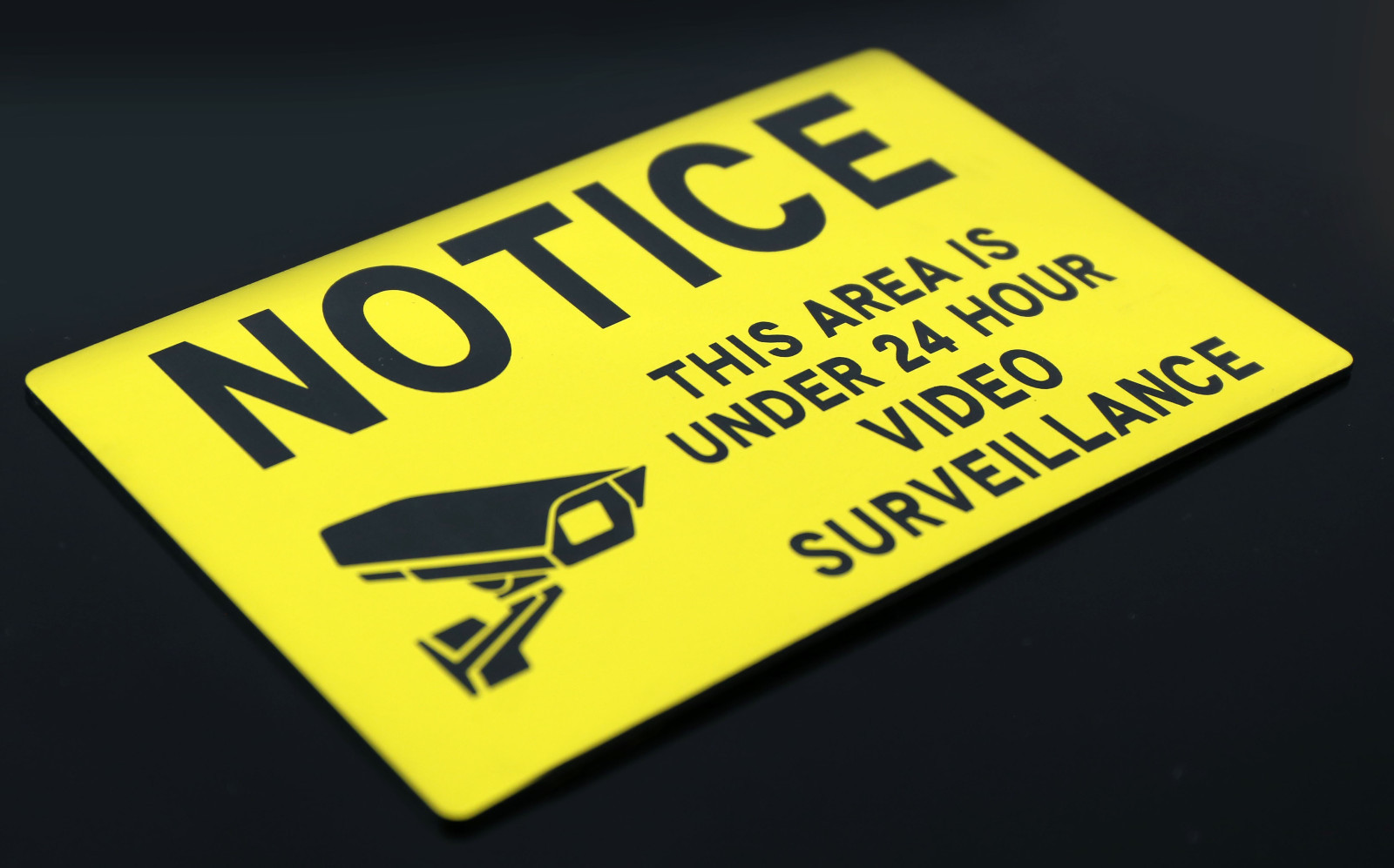 SAFETY SIGNS SURVEILLANCE CAMERA SIGN SECURITY CCTV CAMERA VIDEO LASER ...