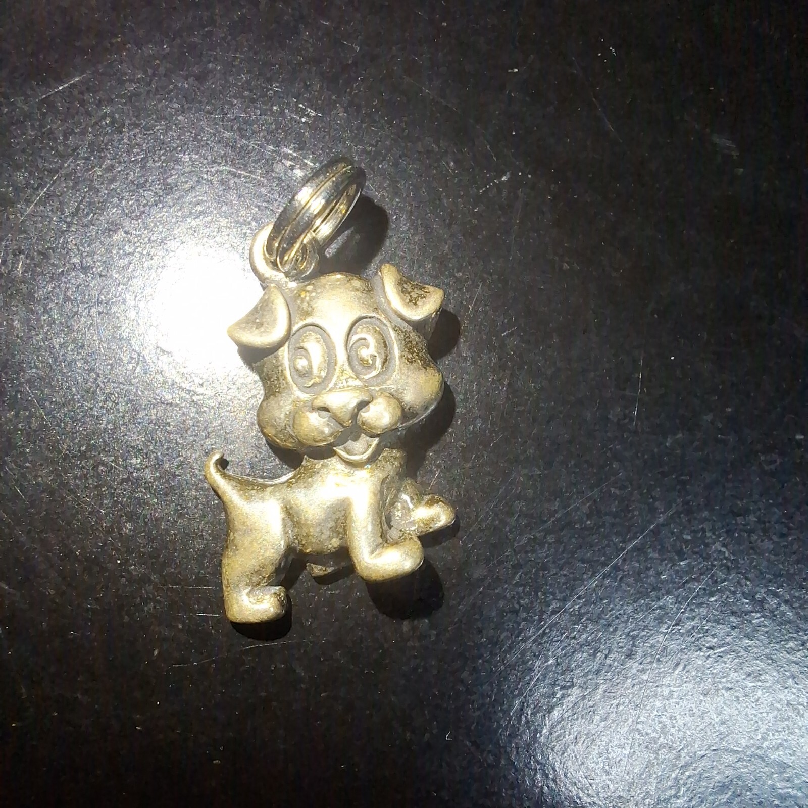 Puppy dog 2D sterling silver charm .925 x 1 Doggy Pup Dogs charms. | eBay