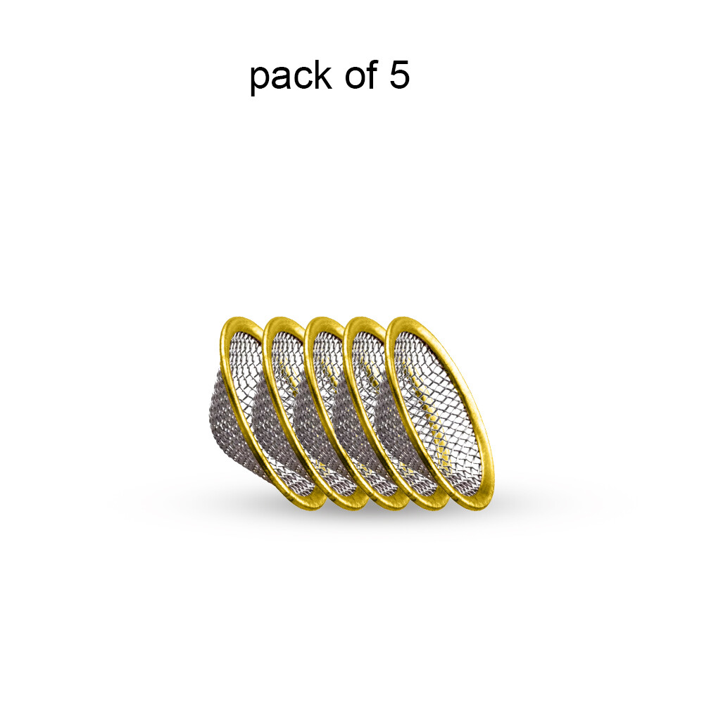 15mm Pipe Screens Gauzes Conical Steel Brass Filter Screen Bowl Mesh ...