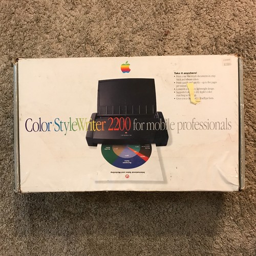 Vintage Apple Style Writer 2200 Printer | eBay