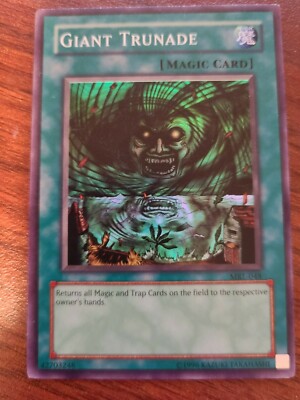 Super Rare Holo Giant Trunade MRL-048 Magic Card Unlimited Yu-Gi-Oh! | eBay