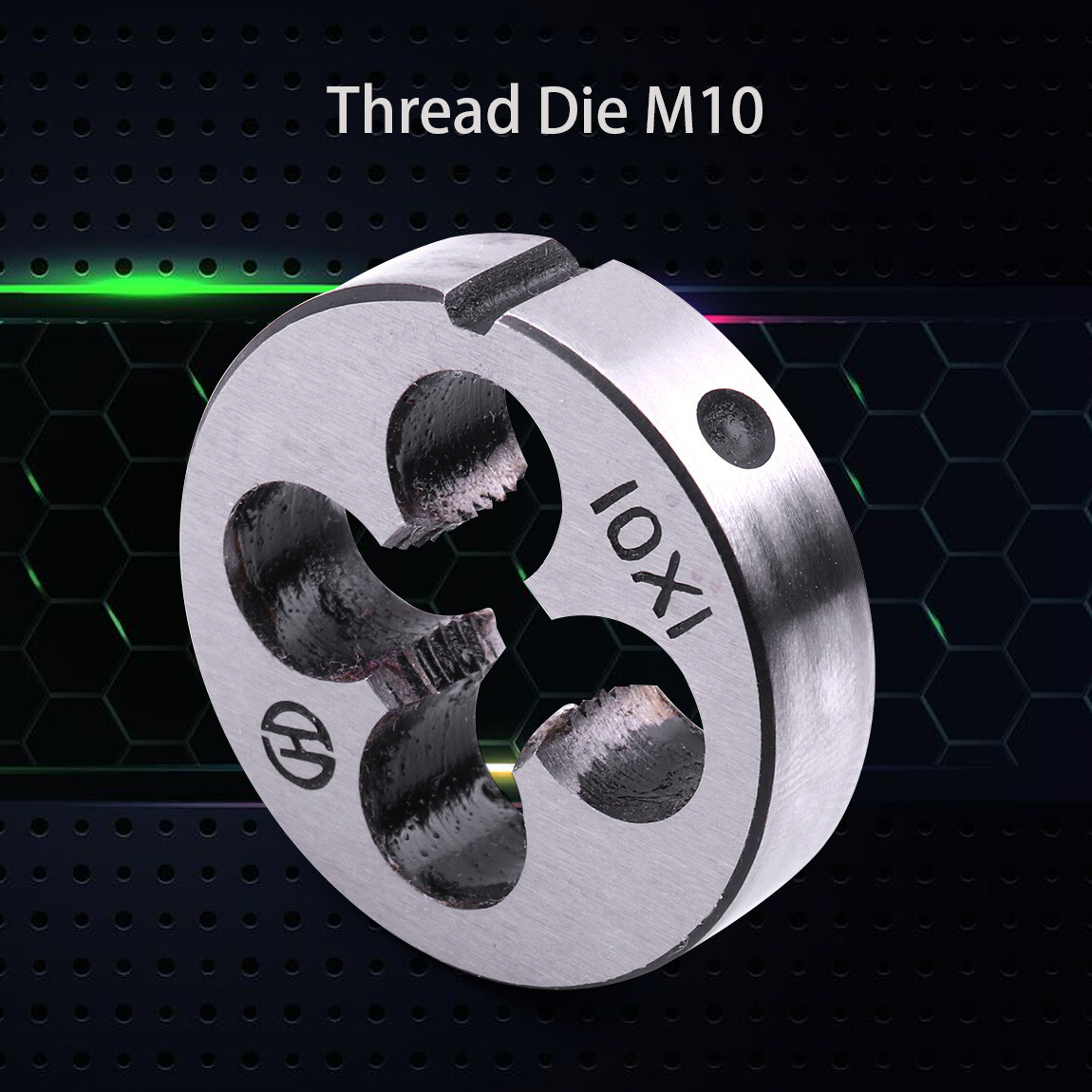 1PC Metric Thread Cutting Die Right Hand Round Threading Dies M10 M12 ...