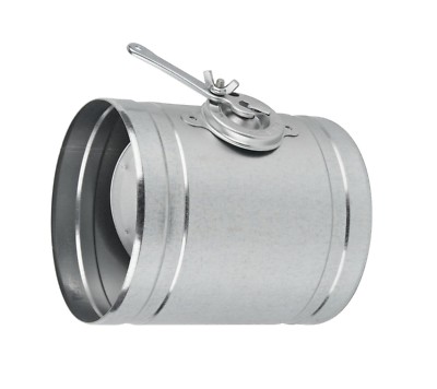 Chimney Pipe Metal Lever Throttle Duct Damper Ducting Tube Shutter with ...