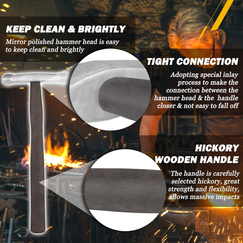 Jeweler Ball End Doming Gold Silversmith Blacksmith Anvil Hammer for ...