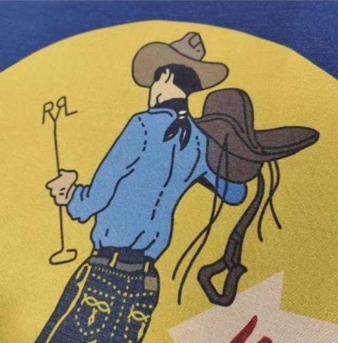 RRL Double RL Canvas Decorative In-House Store Advertising Display ...