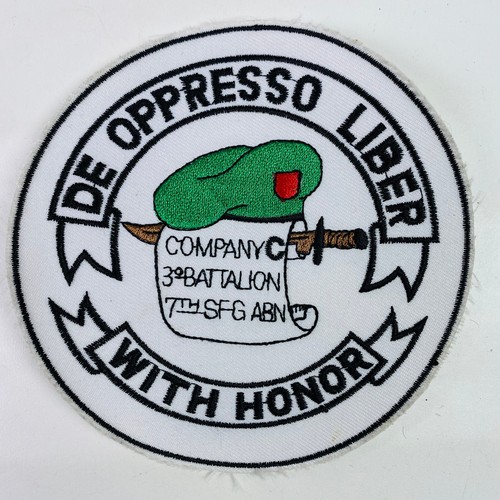 Company C 3rd Battalion 7th SFG ABN US Army Airborne Special Forces ...