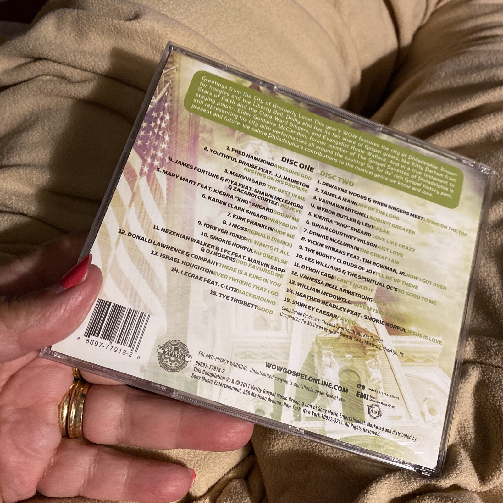 VARIOUS ARTISTS - WOW GOSPEL 2011 CD 886977791826| eBay