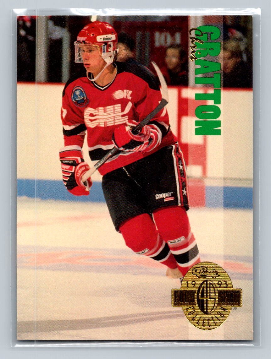1993 Chris Gratton #187 Kingston Frontenacs 93-Clas-HKC#1 | eBay