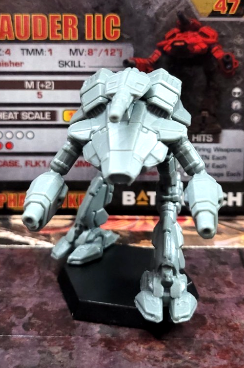 Battletech Marauder iic mech + Alpha Strike cards Scouring Sands Aces ...