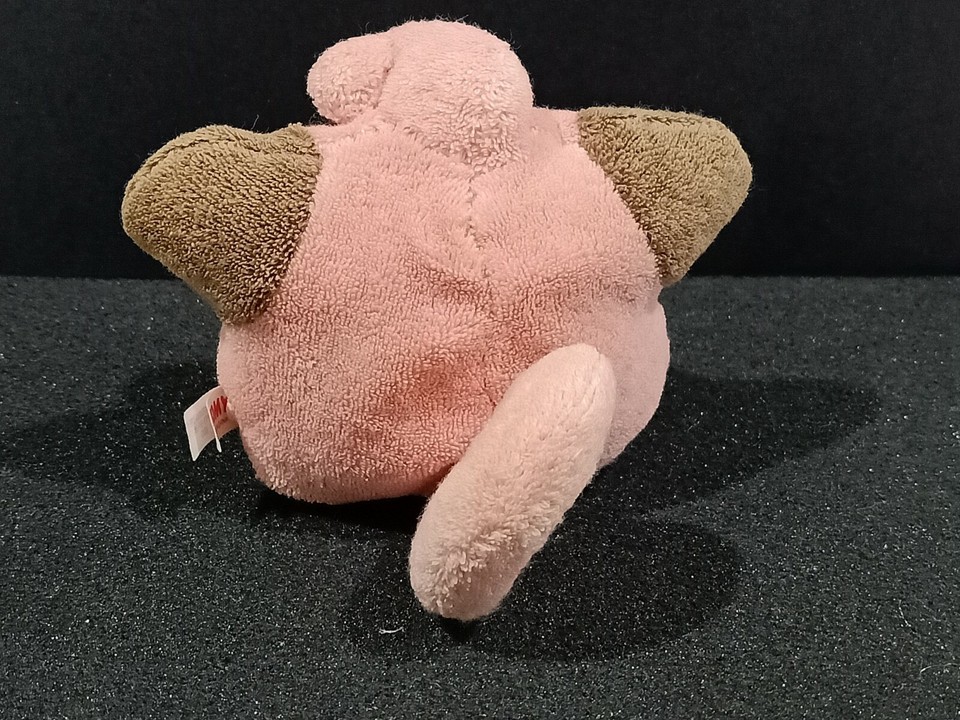 Pokemon Cleffa Tomy Kuta Kuta Beanbag Plush Doll Toy Japan 3.5" | eBay