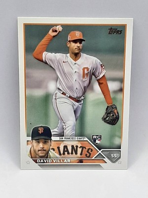 David Villar 2023 Topps Series 1 RC San Francisco Giants | eBay