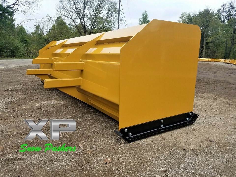 14' XP42 SNOW PUSHER - BACKHOE LOADER- TWO POST BUCKET MOUNT - RTR FREE ...