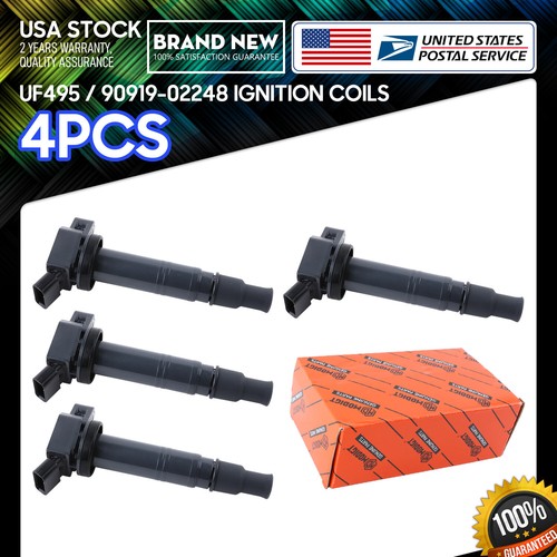 Durable Ignition Coil Enhanced For 2010 Toyota 4Runner 2.7L l4 90919 ...