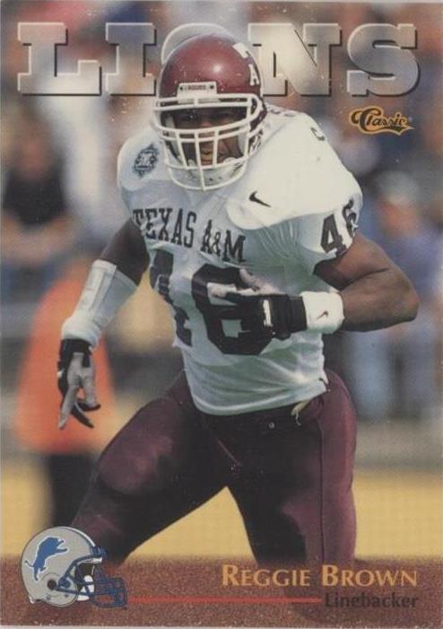 1996 Classic NFL Rookies Reggie Brown #90 for sale | eBay