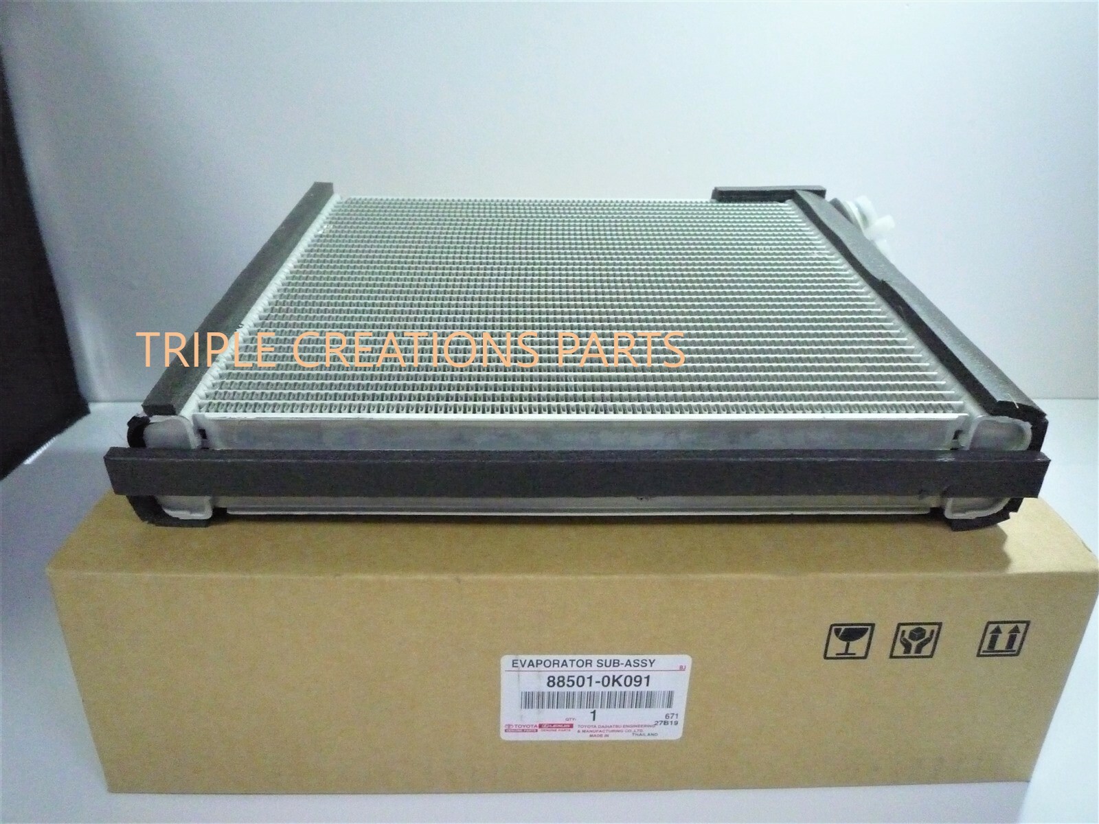 GENUINE OEM TOYOTA FORTUNER HILUX EVAPORATOR SUB-ASSY, COOLER, NO.1 ...