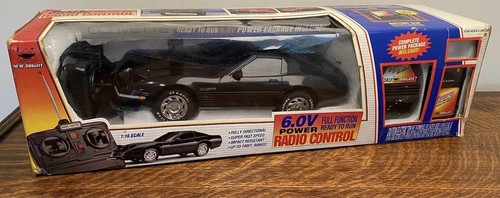 1995 New Bright Corvette ZR1 Power Radio Power Control RC Car Wireless ...