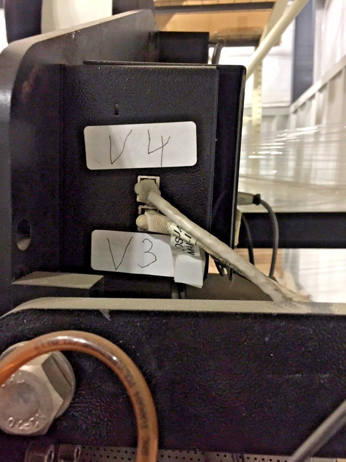 Printer Applicator Videojet P3400 with ZEBRA 110PAx4 LABELING PRINT AND ...