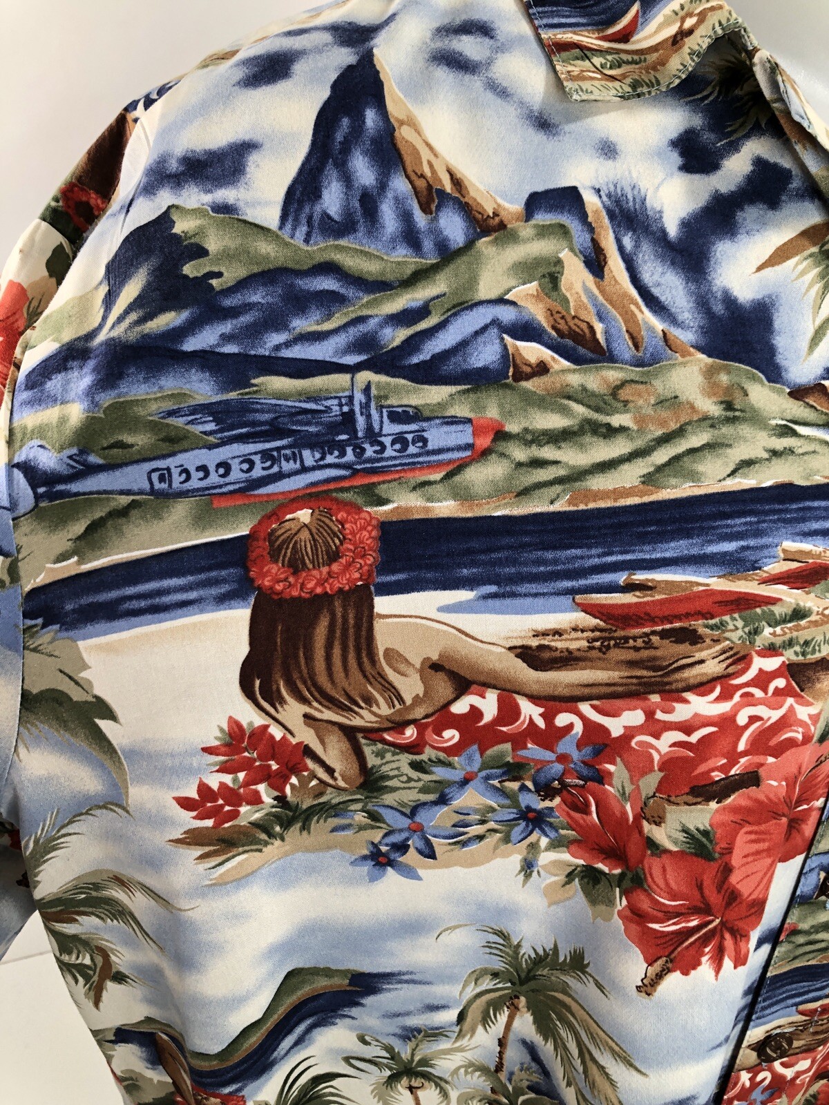 HILO HATTIE - HULA PIN UP GIRL Island Travel XL/ 2XL … - Gem