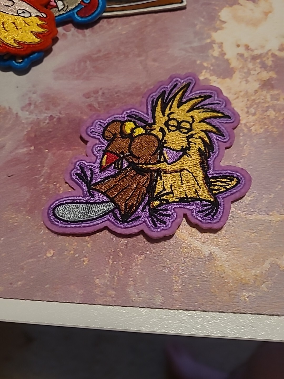 Nickelodeon Nick Box Angry Beavers Norb & Daggett Iron On Patch | eBay