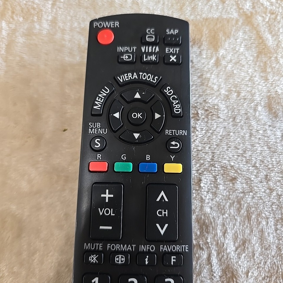 OEM PANASONIC N2QAYB000485 LCD HDTV Plasma TV Remote Control ...