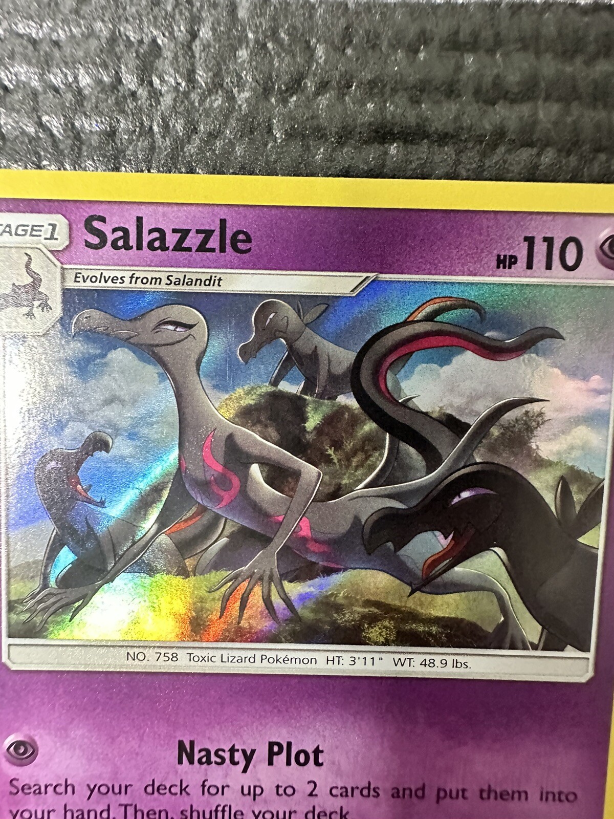 Salazzle #47/111 Crimson Invasion Pokemon Holo Rare Card | eBay