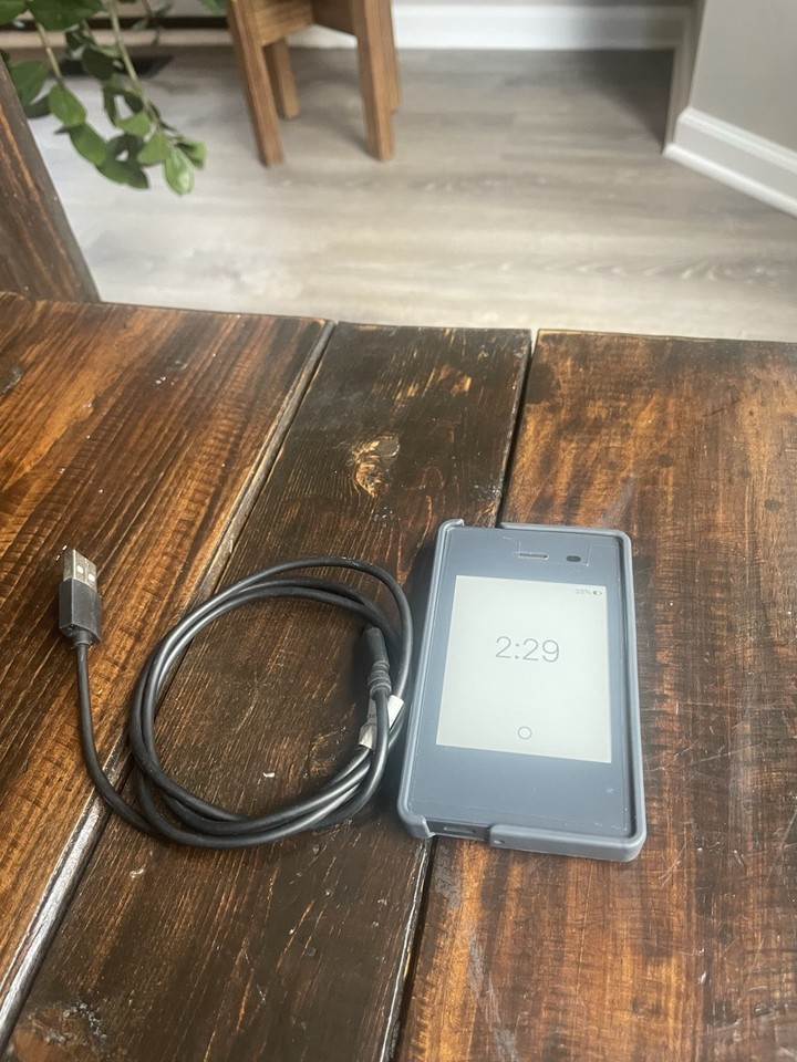 Light Phone ii Black Unlocked Minimalist Phone - Light Phone 2 + Extras ...