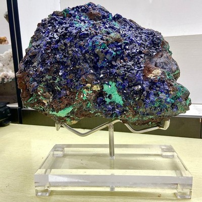 17.63LB Natural Blue Copper Ore Crystal Mineral Sample from Laos | eBay