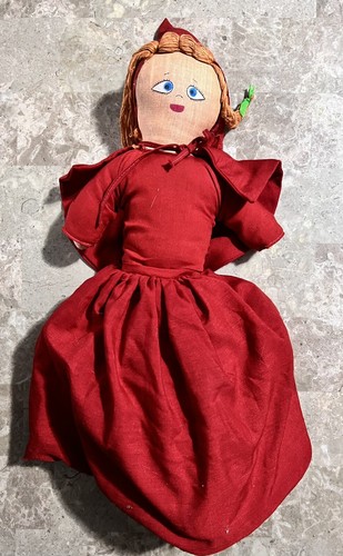 Vtg Topsy Turvy Doll Little Red Riding Hood Grandma Big Bad Wolf ...