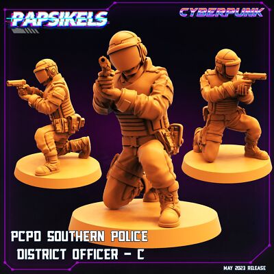 PCPD Southern Police District Officer - C | DnD Miniatures | Tabletop ...