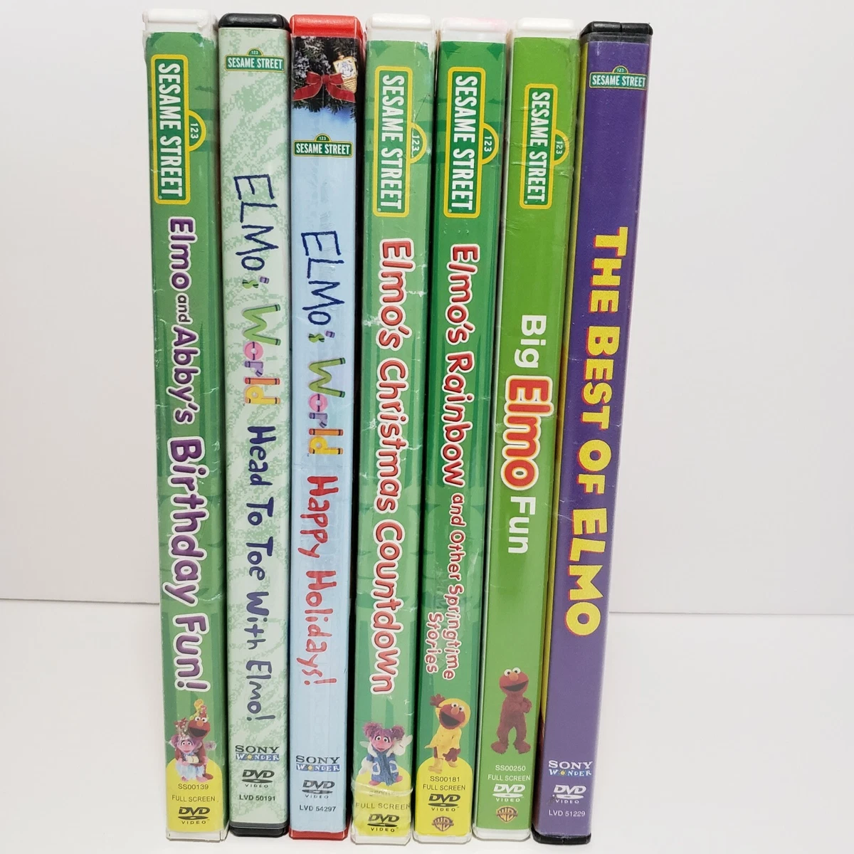 Elmo Dvd Lot 18