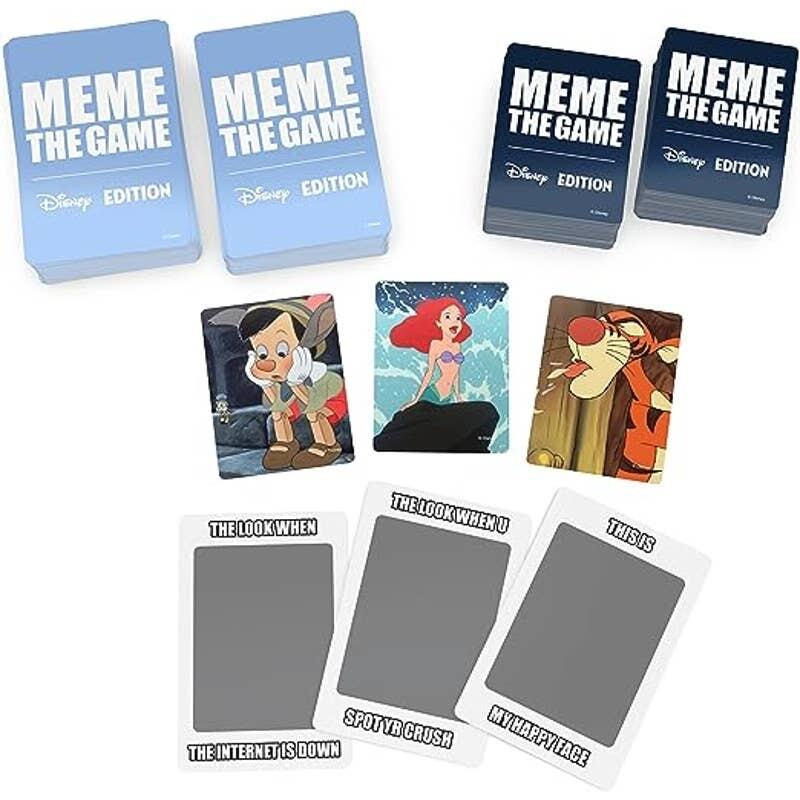 Meme The Game: Disney Edition Family Card Game Complete | eBay