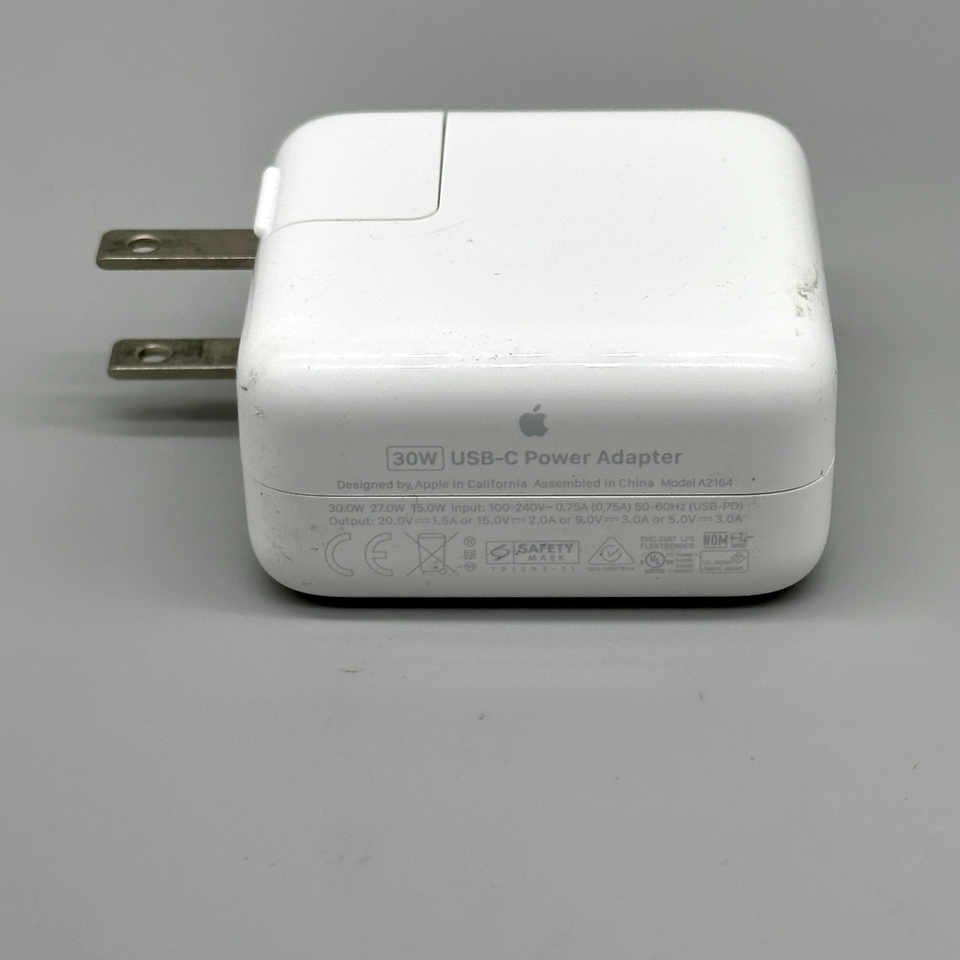 LOT of 25 Apple GENUINE USB-C 30W Power Adapter FAST CHARGER A2164 ...