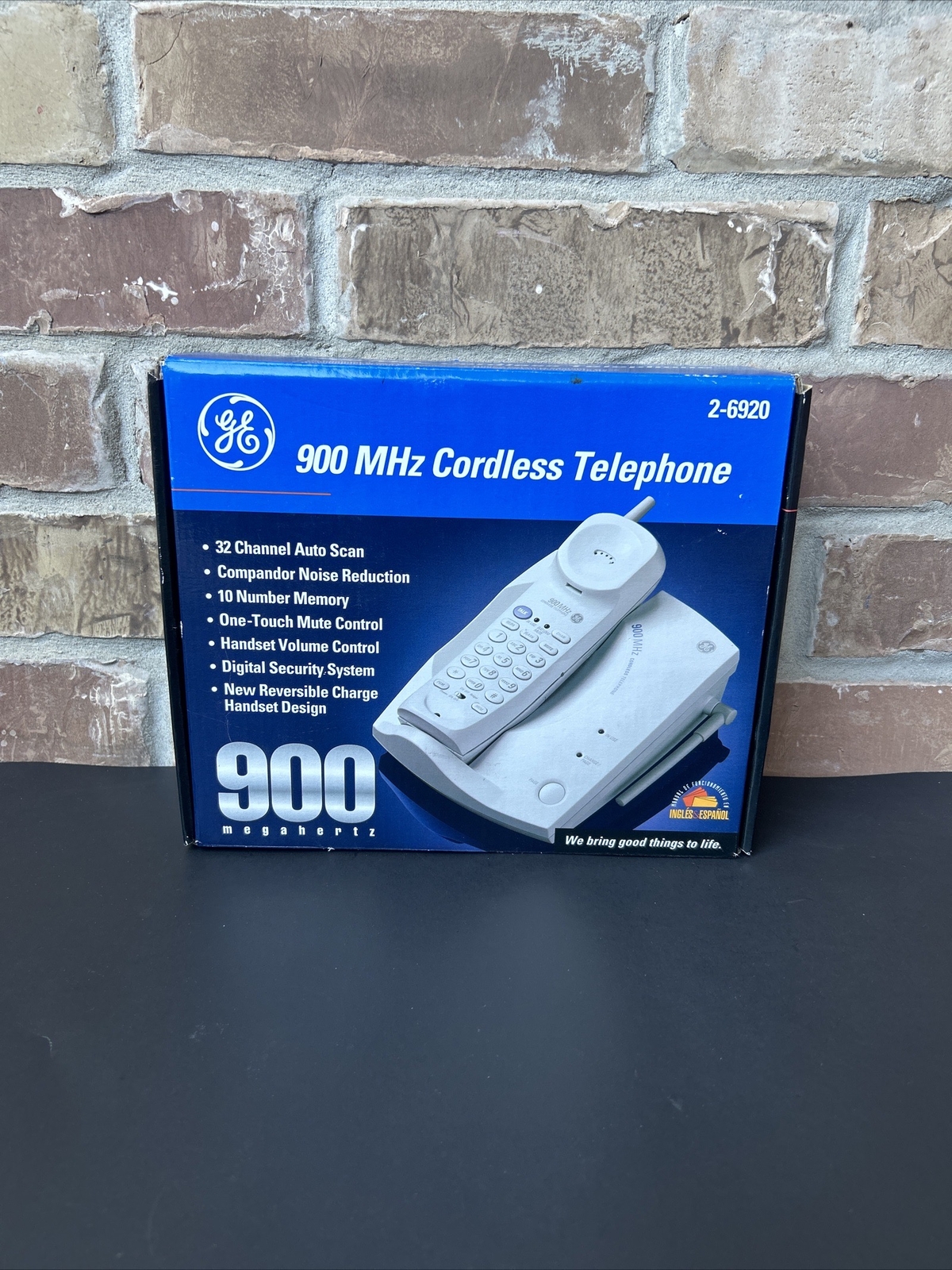 GE 900 MHz Cordless Telephone NOS Model 2-6920 White House Phone NEW ...