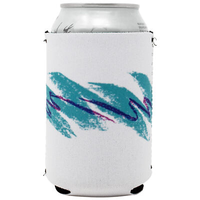 90's Jazz Art Can Cooler White | eBay